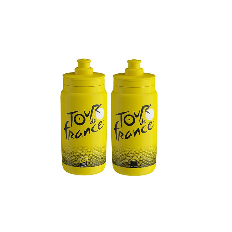 Bidon Elite Fly Tour de France Iconic Jaune 550ml 2025 | Gekobike